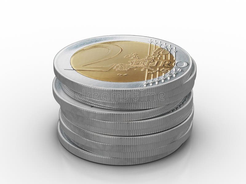 Two Euro Coins Stock Illustrations – 284 Two Euro Coins Stock ...