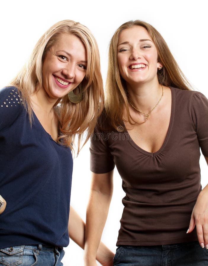 Two European Women stock image. Image of brunet, confident - 26385543