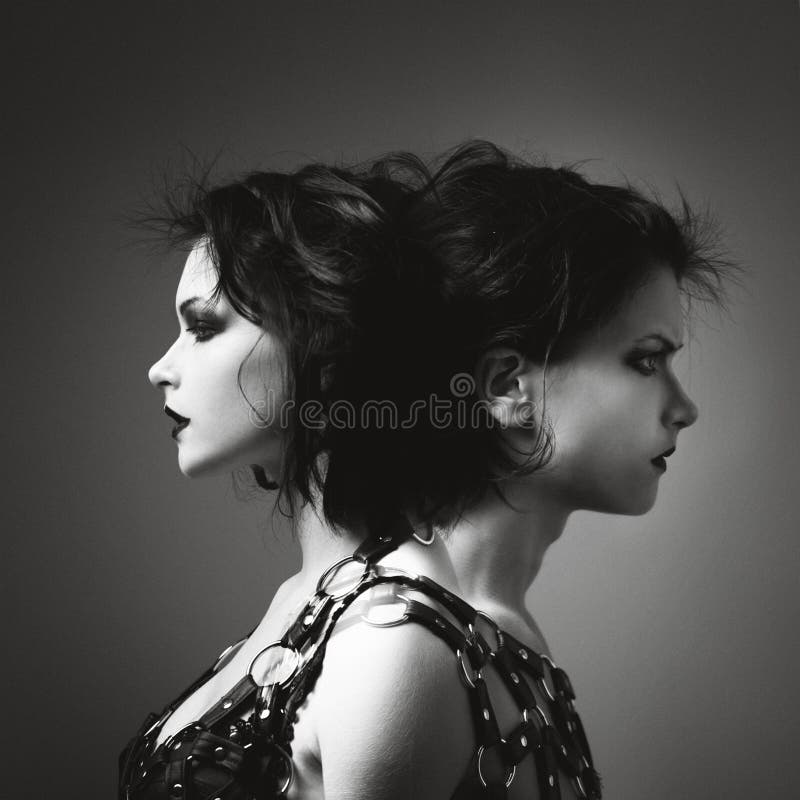 Two Faced Woman Stock Images - Download 133 Royalty Free Photos