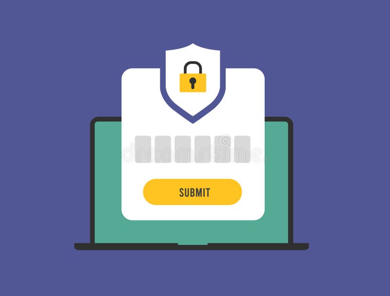 Two Factor Authentication 2fa Secure Login With Verification Code Form Multi Factor Security