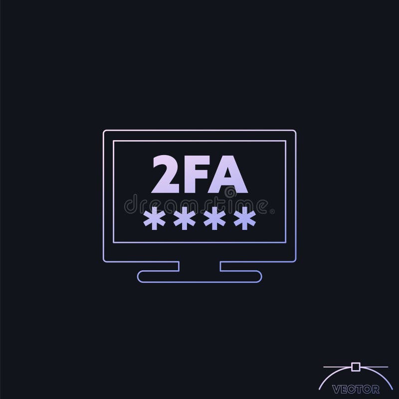 Two Factor Authentication Stock Illustrations – 1,609 Two Factor ...