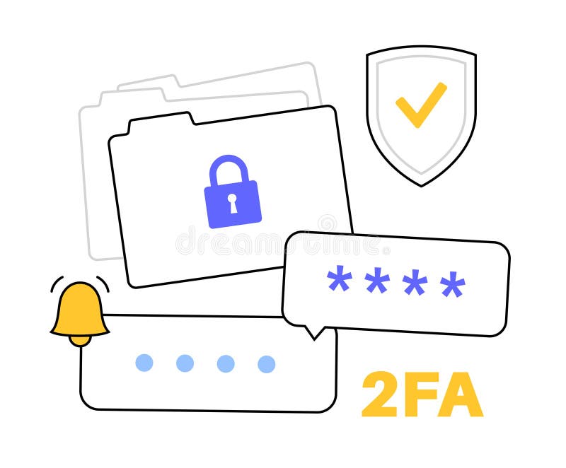 Multifactor Authentication Stock Illustrations – 182 Multifactor ...