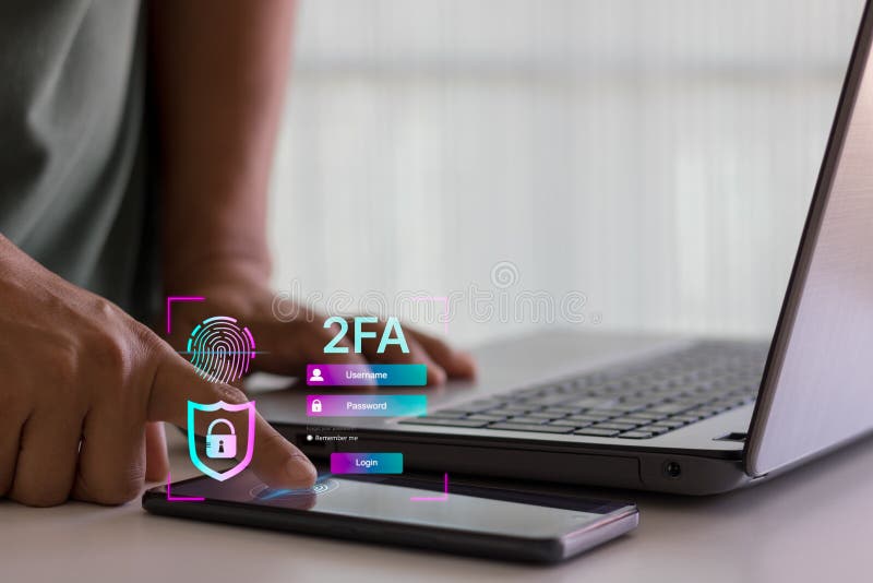 Two Factor Authentication Protection With 2fa And Cyber Security