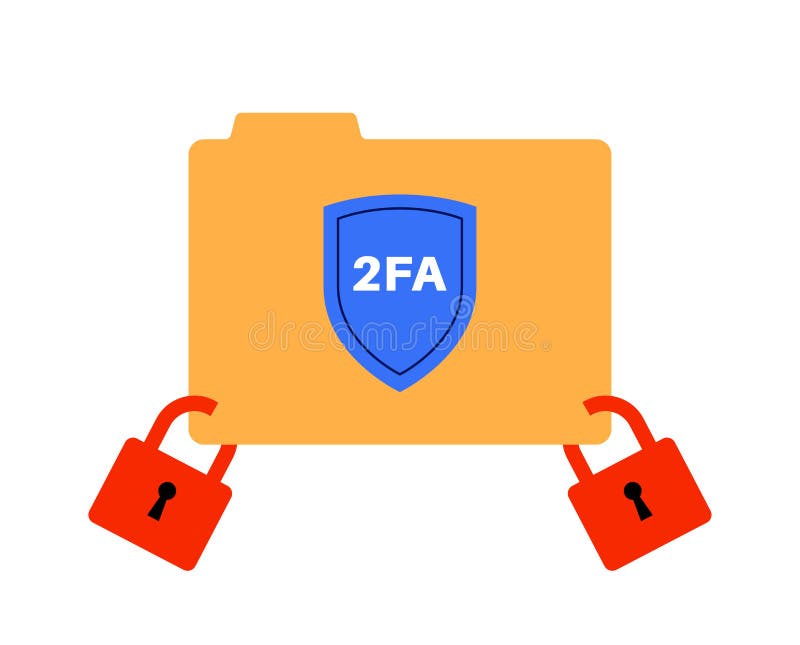 Two factor authentication stock vector. Illustration of password ... Two factor authentication stock vector. Illustration of password ...