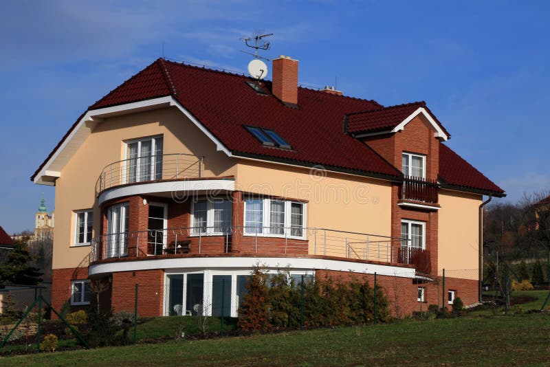 Two Family houses stock image. Image of hometown, house - 1659881