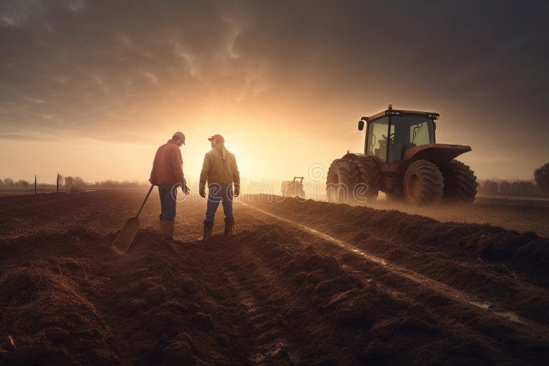 Two Farmers Cartoon Stock Illustrations – 106 Two Farmers Cartoon Stock ...