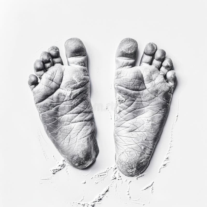 Two Feet, One of Which is Missing a Toe Stock Image - Image of vacation ...