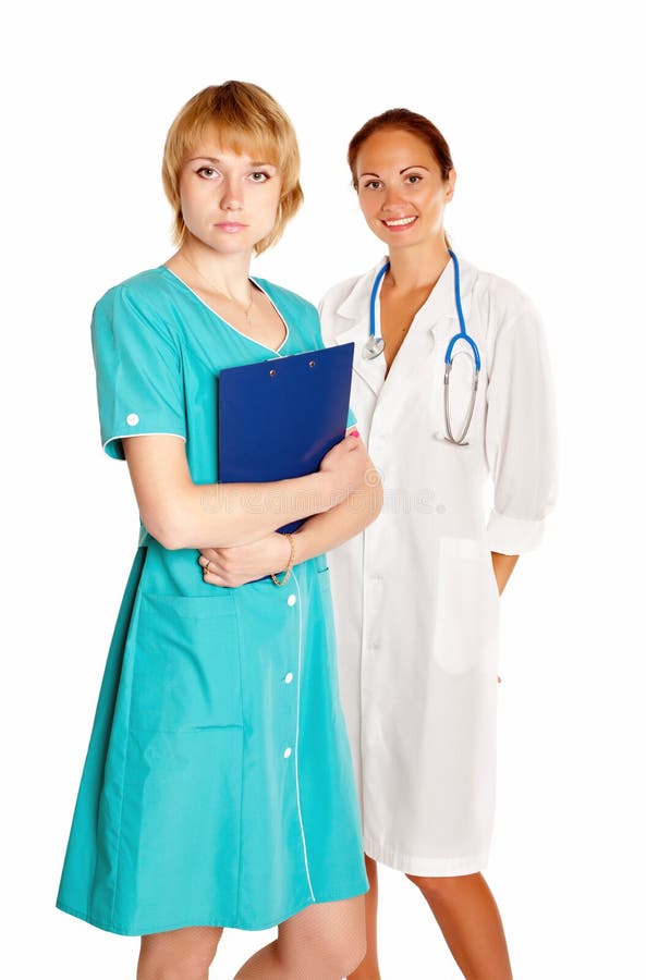 Two nurses stock photo. Image of beauty, health, nursing - 2181134