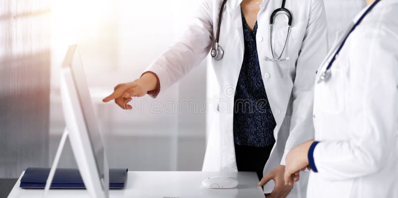 Nurse Standing Use Pc Stock Photos - Free & Royalty-Free Stock Photos ...