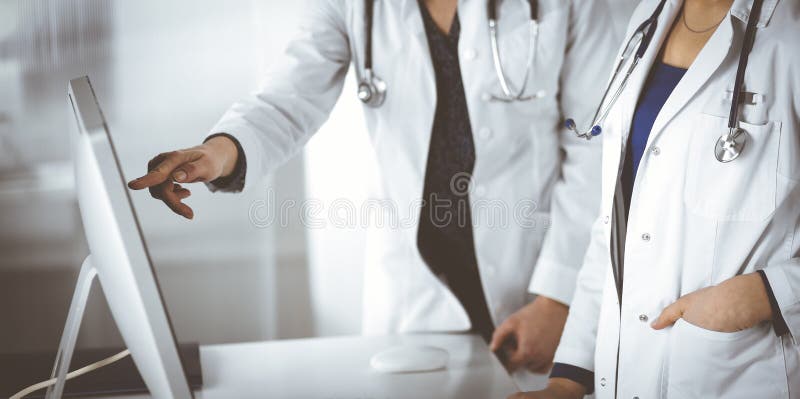 Nurse Standing Use Pc Stock Photos - Free & Royalty-Free Stock Photos ...