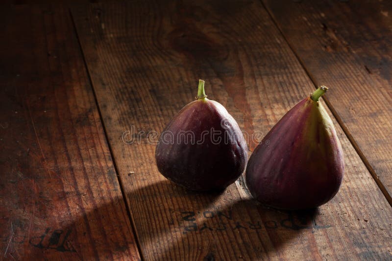 Two figs stock photo. Image of macro, harvest, nonfat - 54184484