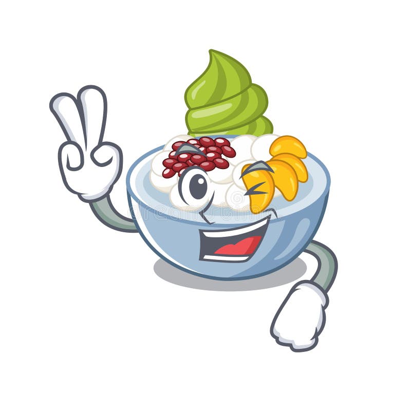 Finger Anmitsu Cartoon Shape Stock Illustrations – 4 Finger Anmitsu ...