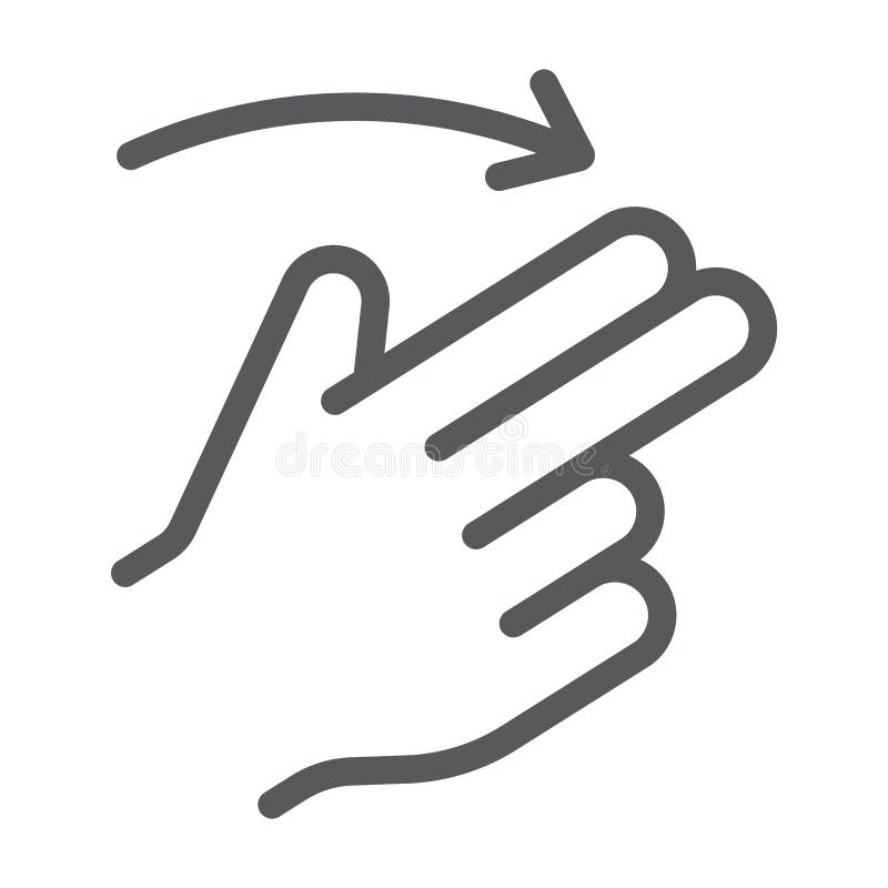 Left Right Swipe White Stock Illustrations – 904 Left Right Swipe White ...