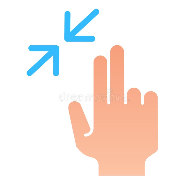 Two Finger Zoom Stock Illustrations – 311 Two Finger Zoom Stock ...