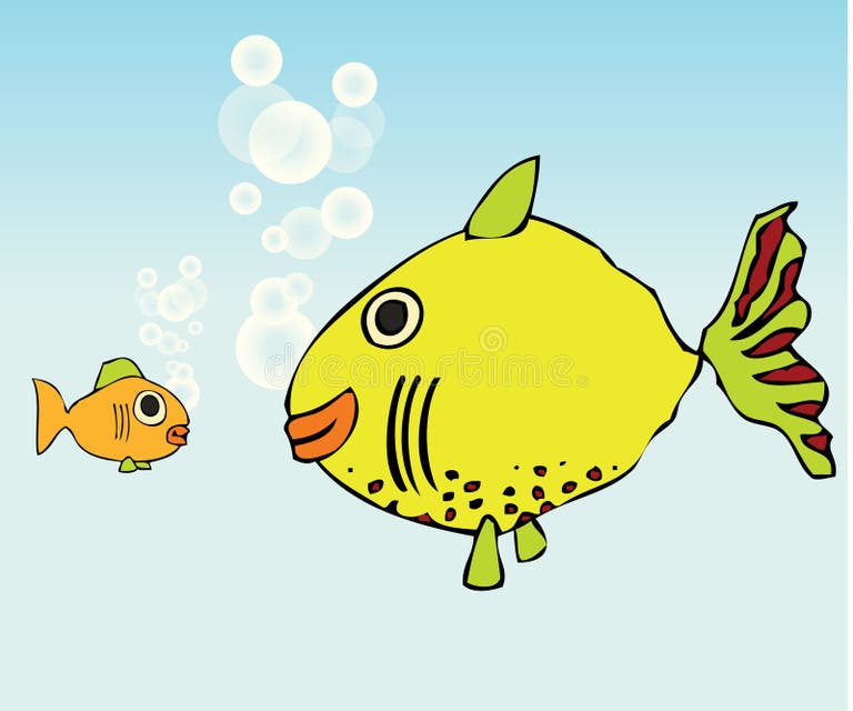 One Fish Two Fish Stock Illustrations – 528 One Fish Two Fish Stock ...