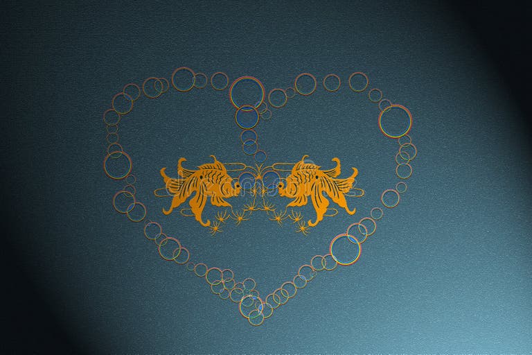 Two fish in love stock image. Image of water, tootsie - 36542045