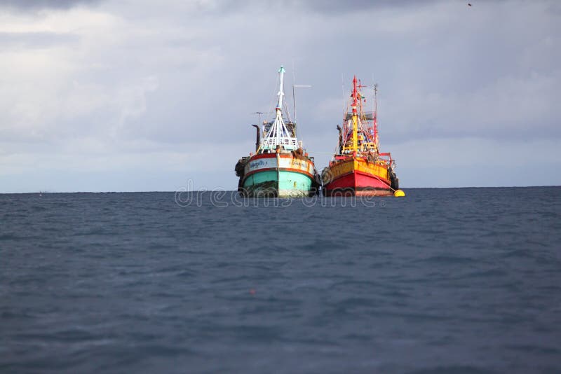 Two fishingboat editorial photo. Image of ocean, fishingboat - 59779546