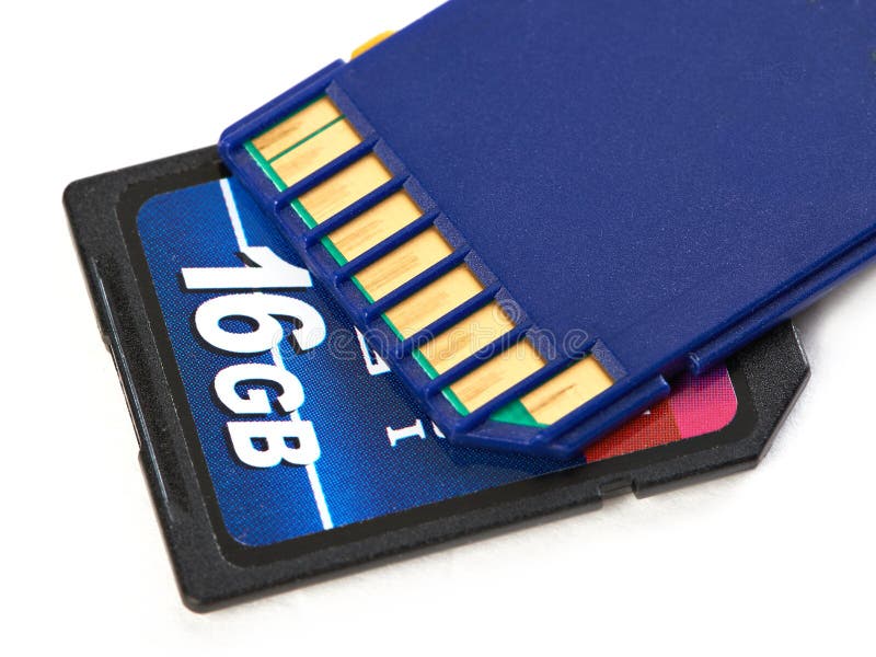 Two flash card SD stock photo. Image of flash, electronic - 49222212