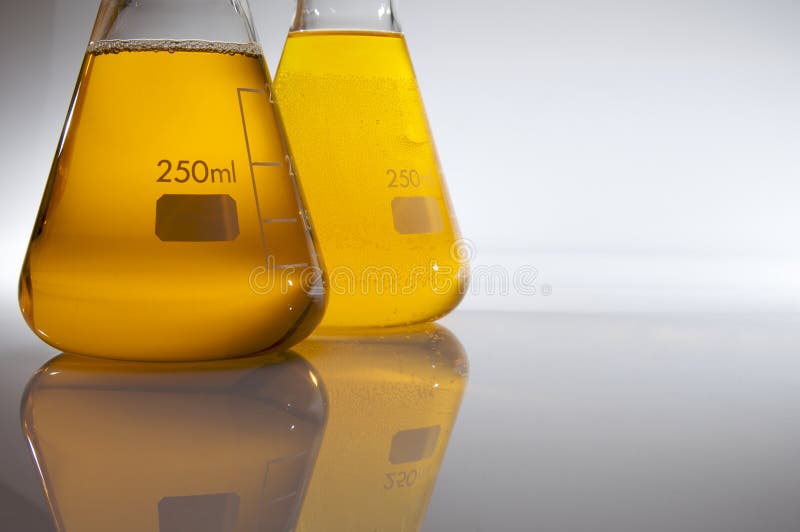 Two flasks stock photo. Image of medicine, instrument - 12739688