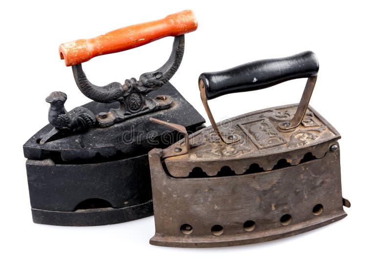 Two Flatt iron stock image. Image of flatten, cast, antique - 79144829