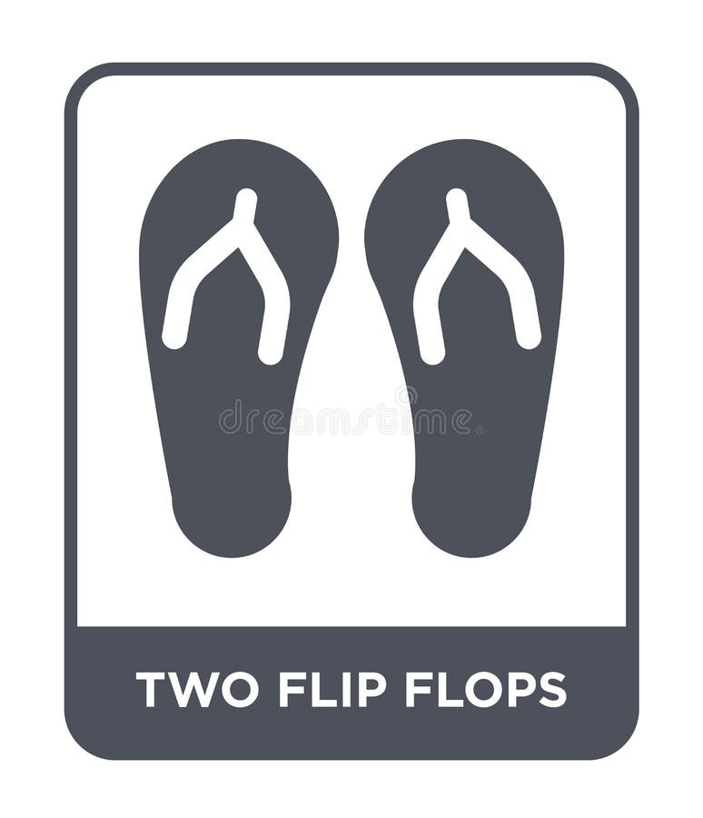 Flip Icon in Trendy Design Style. Flip Icon Isolated on White ...