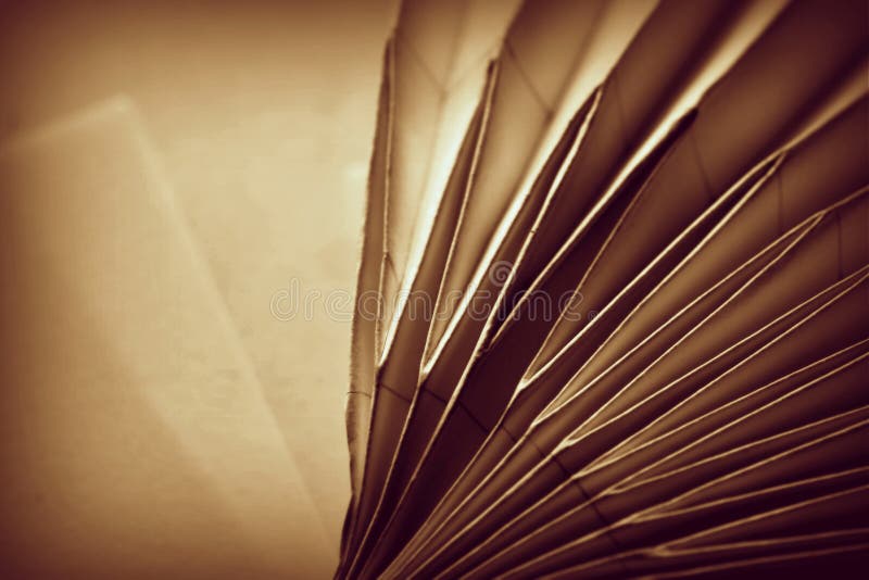 Two Folded Paper Forms, One Behind the Other Stock Image - Image of ...