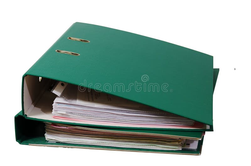 Two folders stock photo. Image of folder, business, book - 8473544