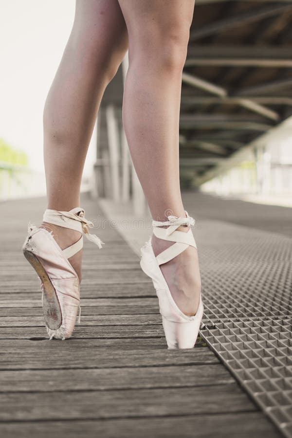 Attractive Ballerina Warming Up in Ballet Class Stock Image - Image of ...
