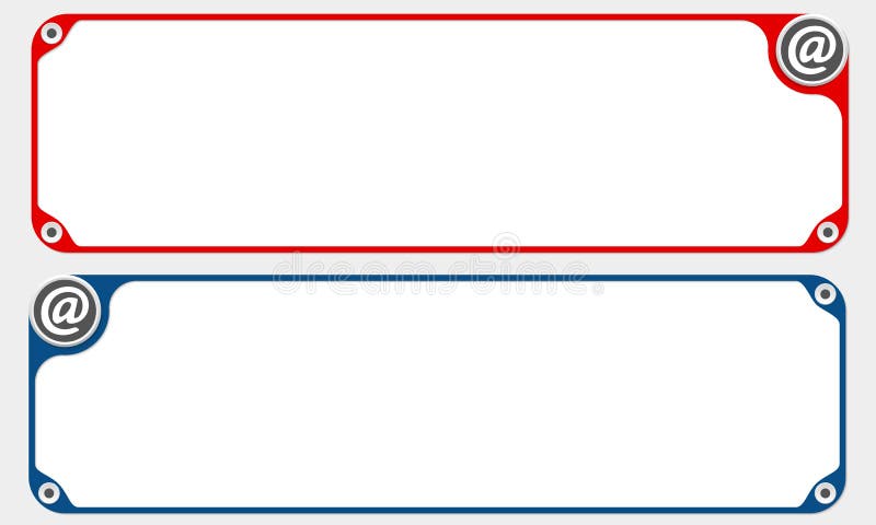 Two frames stock illustration. Illustration of border - 53303912