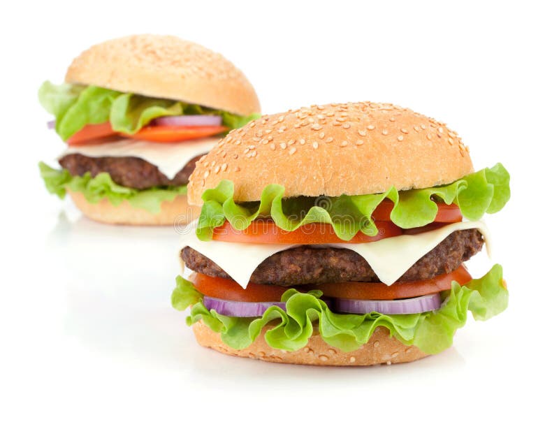 Set of burgers stock image. Image of diet, meal, cuisine - 42810519