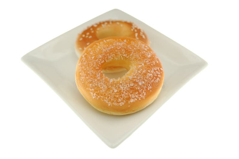 Two fresh donuts stock image. Image of frosting, delicious - 10662209