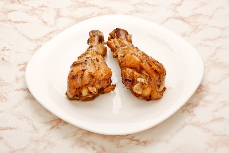 Two Fried Chicken Legs stock photo. Image of culinary - 18772890