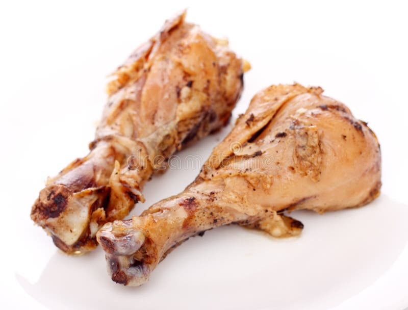 Two Fried Chicken Legs stock photo. Image of culinary - 18772890
