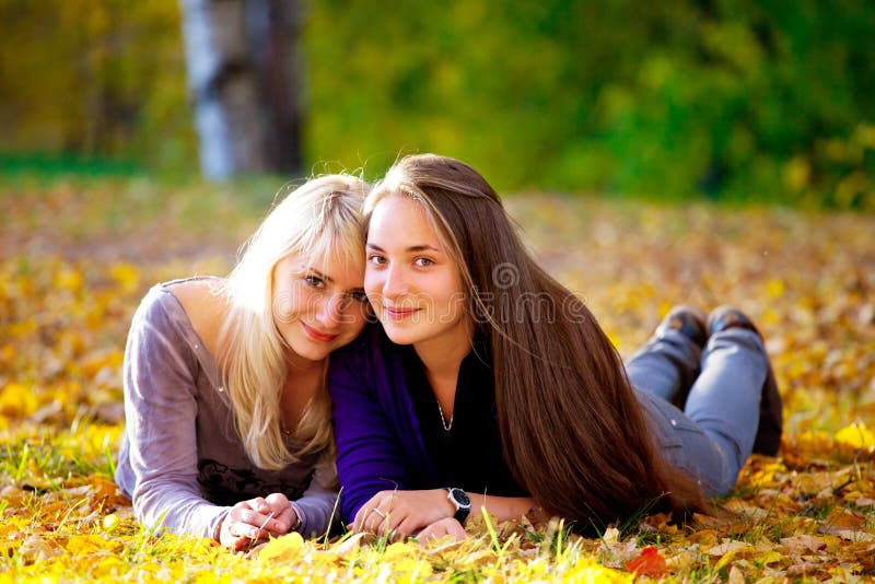 Two friends stock image. Image of friends, pretty, woman - 16573693