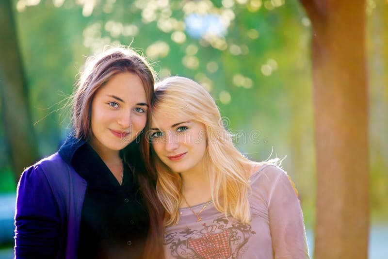 Two friends stock image. Image of happiness, student - 16654081
