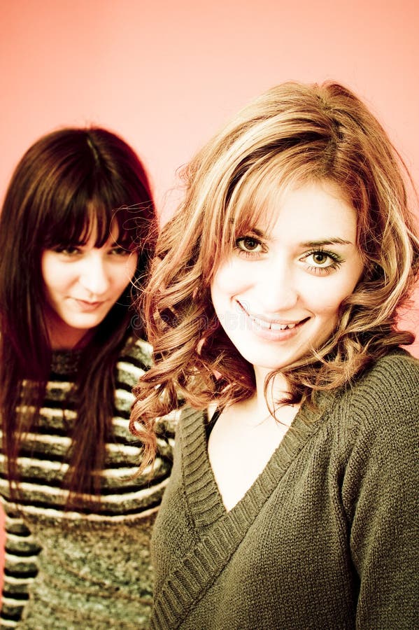 Close Friends 2 stock image. Image of delightful, comfortable - 1420677