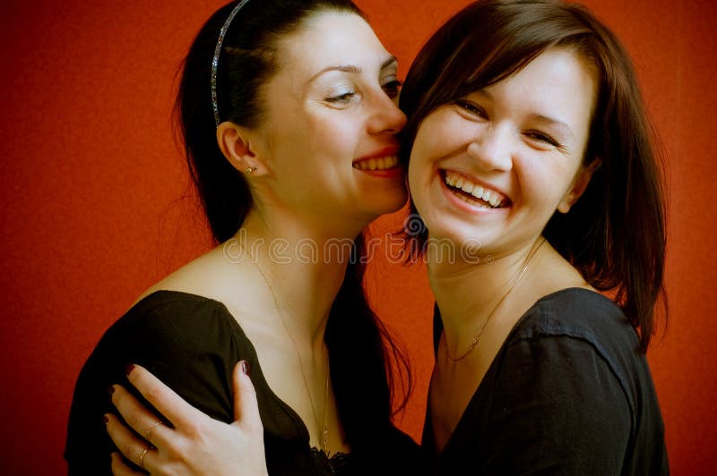 Two friends stock image. Image of human, smile, fashion - 7657647