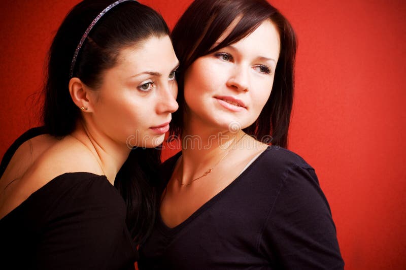 Two friends stock image. Image of human, smile, fashion - 7657647