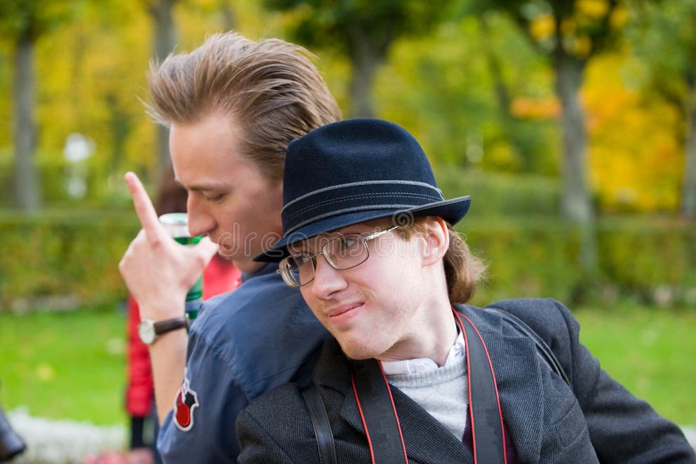 Two friends stock image. Image of fashion, park, confidence - 7807299