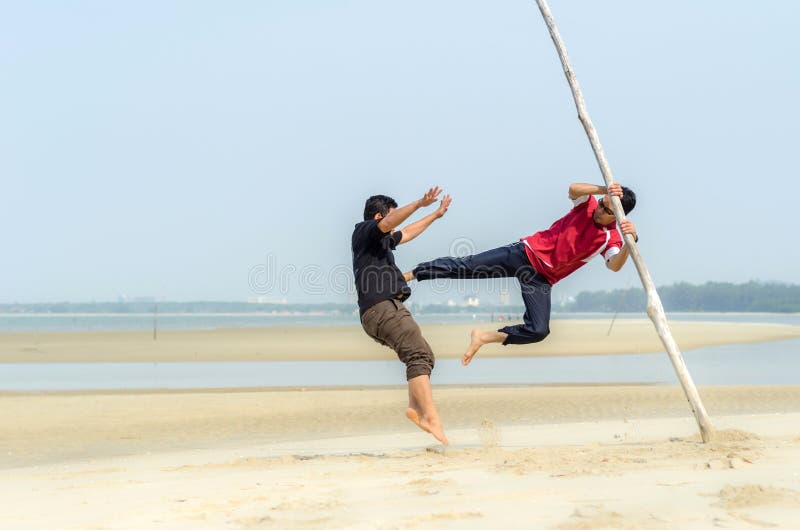 Two friends fighting stock image. Image of friends, dramatic - 31646587