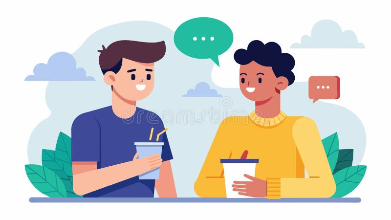 Two Friends Having a Disagreement but Using I Statements and Taking ...