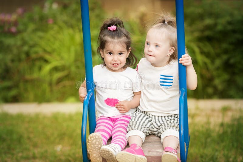 Intense Competition of Toddlers Close To the Finish Stock Image - Image ...