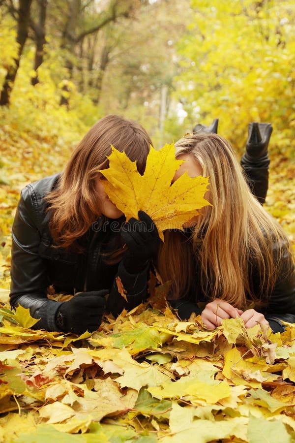 Two friends hide face stock photo. Image of beauty, lifestyles - 34718502