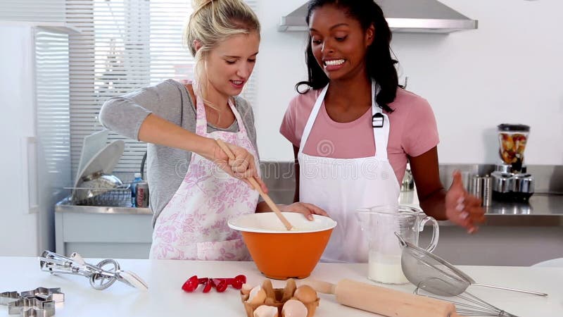 Young Elegant Woman Comforting Sad Friend at Home during Tea Time Stock ...