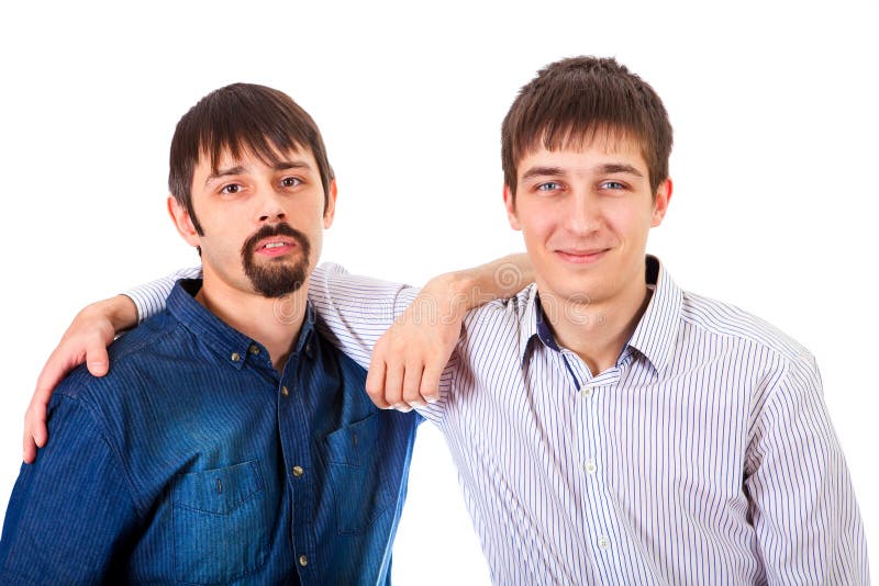 Two Friends Portrait stock photo. Image of mate, cute - 85190888