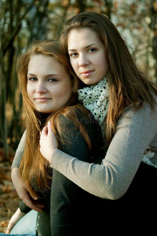 Two friendship girls stock image. Image of lifestyle - 22276067