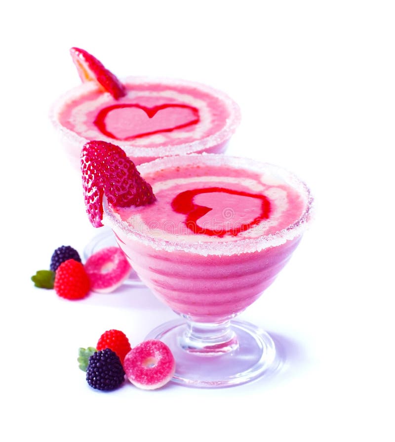 Two fruity ice cream stock image. Image of food, decoration - 29120695