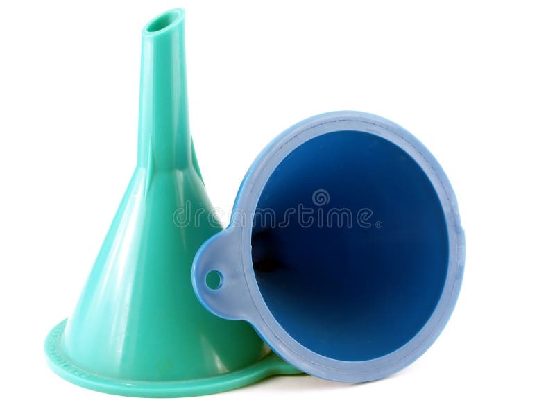 Two funnels stock image. Image of kitchen, device, wide - 11722843