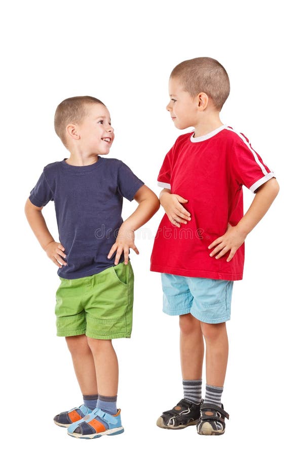 Two funny brothers stock photo. Image of casual, friend - 22171620