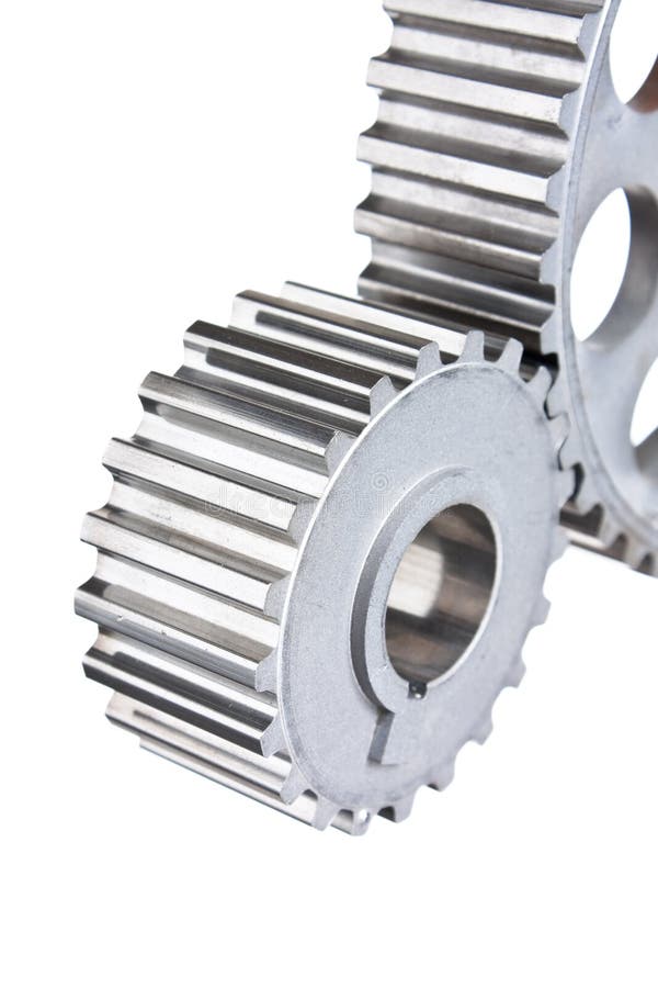Two gear coupled stock photo. Image of work, mechanical - 67142852